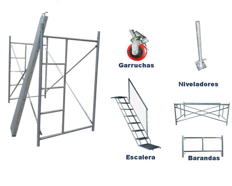 ANDAMIOS CONVENCIONALES MODELO ACROW - ANMA andamios y estructuras | anma.com.pe